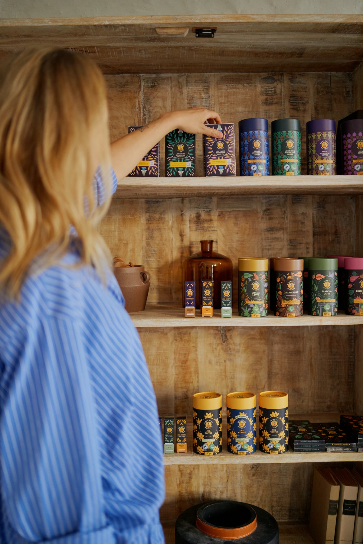 CBD Infused Ground Coffee, Superfood Drinks & Products Cheerful Buddha