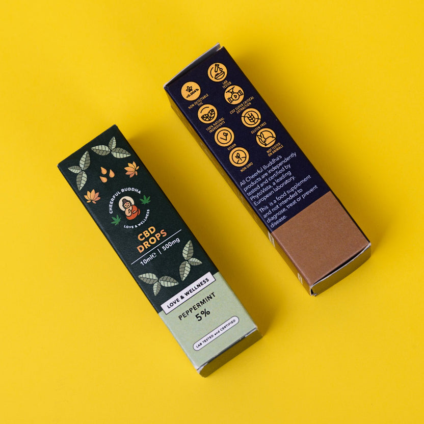 CBD Infused Ground Coffee, Superfood Drinks & Products Cheerful Buddha